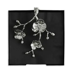 Michael Aram White Orchid Dinner Napkin Holder