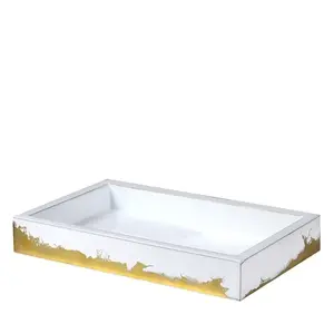 MIKE & ALLY Lava Tray Metallic Gold