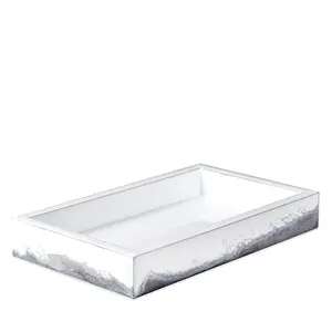 MIKE & ALLY Lava Tray - Metallic Silver