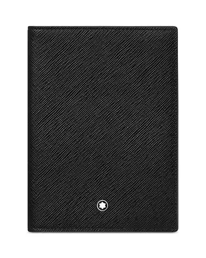 Montblanc Sartorial Leather Passport Holder - Black
