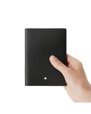 Montblanc Sartorial Leather Passport Holder - Black