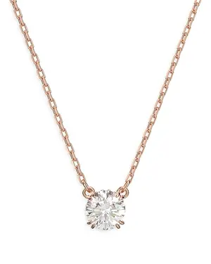 SWAROVSKI Stilla Pendant Necklace Rose Gold