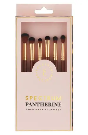 SPECTRUM Pantherine 6-piece Eye Makeup Brush Set $45 Value