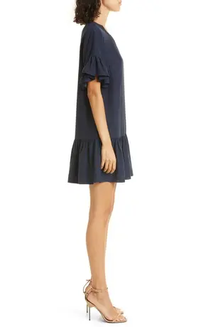 Cinq À Sept Leilah Silk Swing Dress