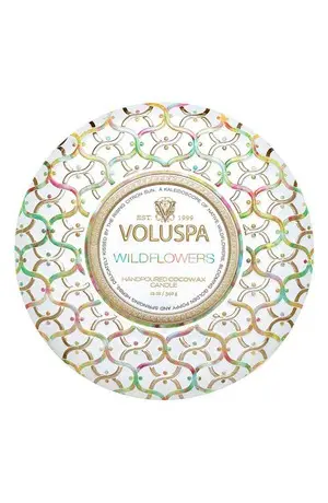 Voluspa 3-wick Tin Candle
