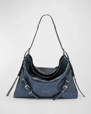 Givenchy Givenchy Voyou Shoulder Bag - Navy
