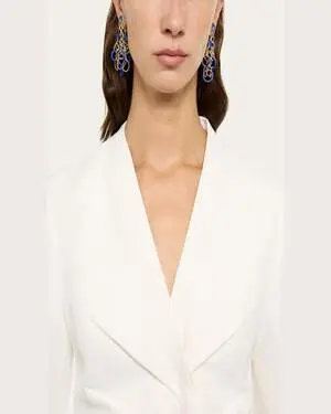 Buccellati Hawaii Lapis Lazuli Pendant Earrings