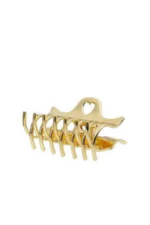 EMI JAY Emi Jay Heartbreaker Claw Clip Gold Tiara