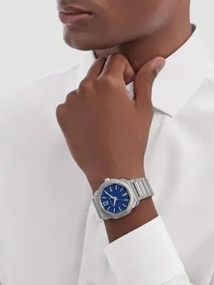 BVLGARI Octo Roma Stainless Steel Automatic Bracelet Watch