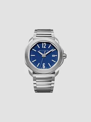 BVLGARI Octo Roma Stainless Steel Automatic Bracelet Watch