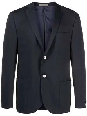 Corneliani Textured-finish Single-breasted Blazer