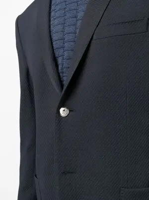Corneliani Textured-finish Single-breasted Blazer