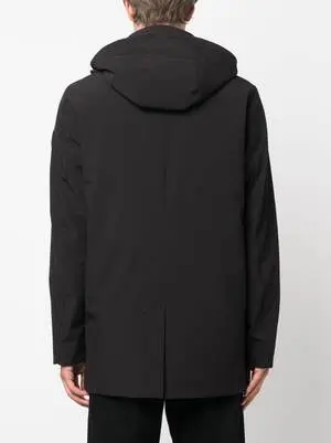 Woolrich Hooded Padded Jacket - Black