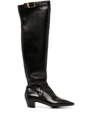 TOM FORD 40mm Knee-length Leather Boots