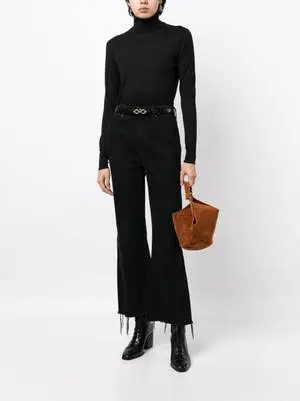 Ralph Lauren Roll-neck Cashmere Jumper - Black