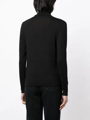 Ralph Lauren Roll-neck Cashmere Jumper - Black