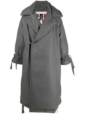 Thom Browne Padded Off-centre Button Coat
