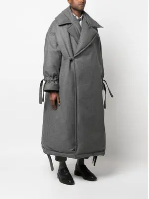 Thom Browne Padded Off-centre Button Coat