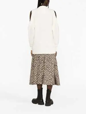 GANNI Cold-shoulder Jumper