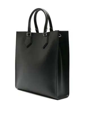 Dolce & Gabbana Logo-embossed Leather Tote