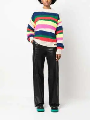 Dsquared2 Horizontal-stripe Chunky-knit Jumper