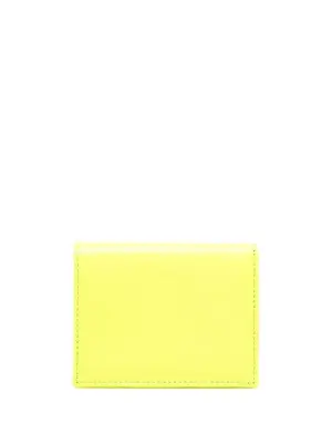 Comme Des Garçons Colour-block Leather Bi-fold Wallet