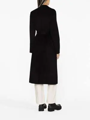 Michael Kors Belted Double-breasted Coat - Black