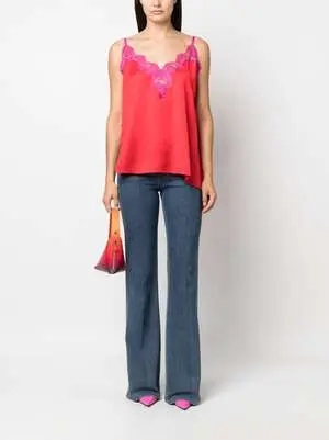 Dsquared2 Lace-panelled Cami Top