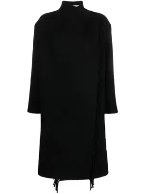 IRO PARIS Ricky Fringed Wool-blend Coat