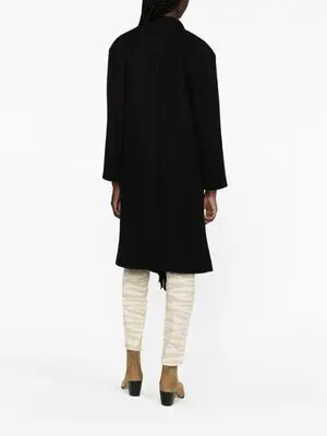 IRO PARIS Ricky Fringed Wool-blend Coat