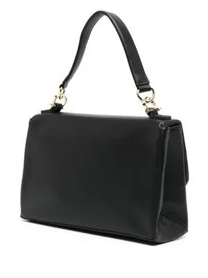 Moschino Hollies Logo-plaque Faux-leather Clutch