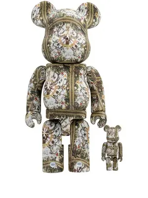 MEDICOM TOY X Yuki Ogura Much In Love Be@rbrick 100% And 400% Figure Set - Brown