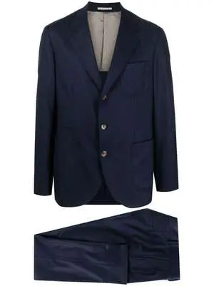Brunello Cucinelli Single-breasted Wool Suit