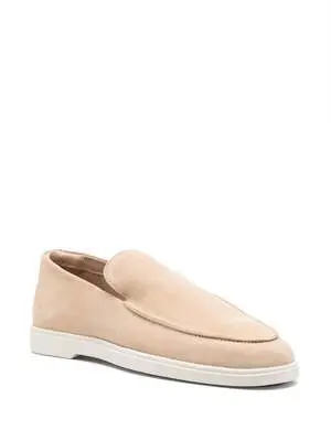 Frescobol Carioca Miguel Suede Loafers - Neutrals