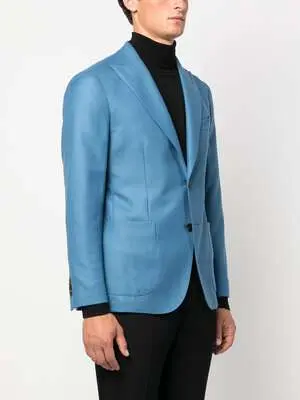 Boglioli Single-breasted Virgin-wool Blazer