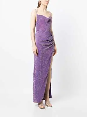 Retrofete Katya Sequin-embellished Gown
