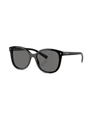 Prada Symbole Round-frame Sunglasses