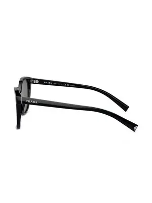Prada Symbole Round-frame Sunglasses
