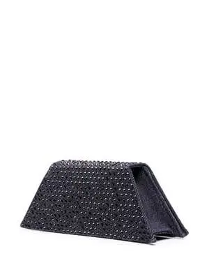 Amina Muaddi Superamini Yigit Embellished Clutch