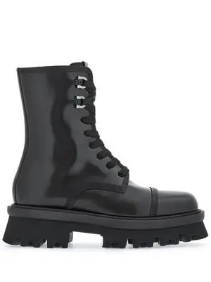 FERRAGAMO Chunky-sole Combat Boots