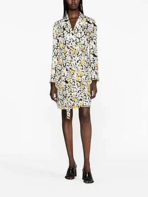 LANVIN Floral-print Belted Wrap Dress