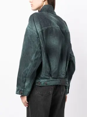 Stella McCartney Tie-dye Denim Jacket - Blue