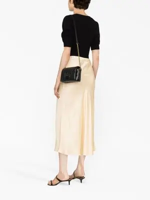 Pinko Love Click Puff Leather Shoulder Bag