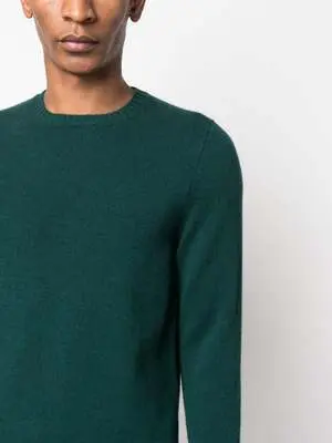 DRUMOHR Crew-neck Cashmere Sweater - Green