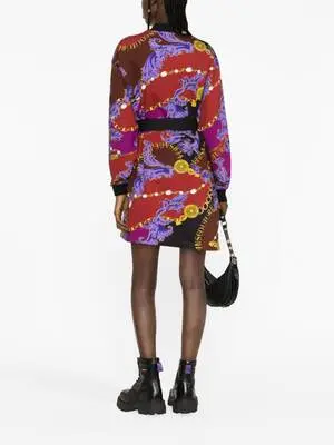 Versace Chain Couture Mini Dress