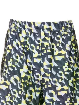 AMIR SLAMA Geometric Print Bermuda Shorts
