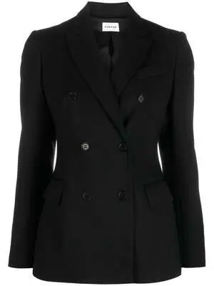 P.a.r.o.s.h Double-breasted Wool-blend Blazer