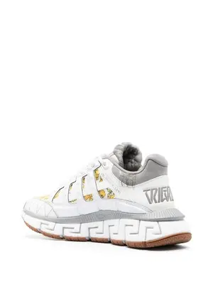 Versace Trigreca Low-top Sneakers - White