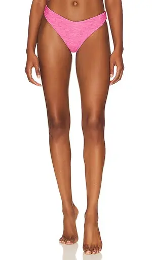 Beach Riot Vanessa Bikini Bottom Fandango Pink