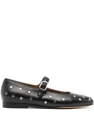 Le Monde Beryl Mary Jane Studded Ballerina Shoes